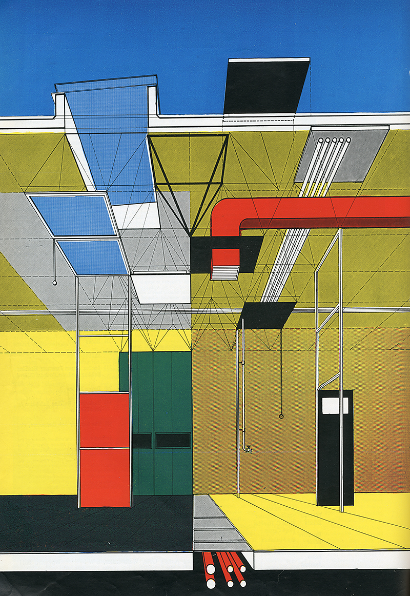 Gordon Cullen. Architectural Review 1955: | RNDRD